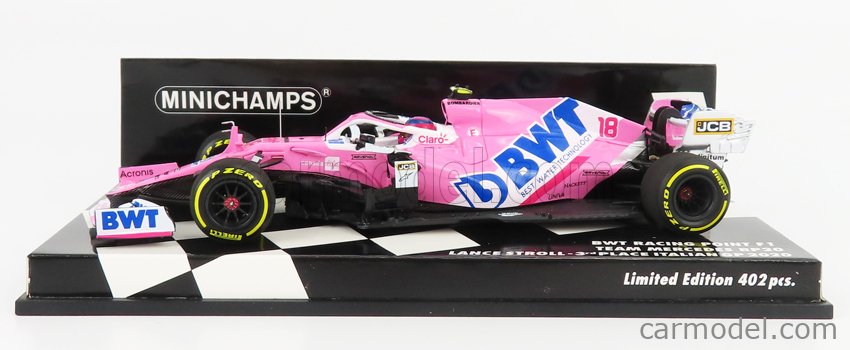 MINICHAMPS 417200818 Echelle 1/43 | MERCEDES BWT F1 RP20 TEAM SPORTPESA ...