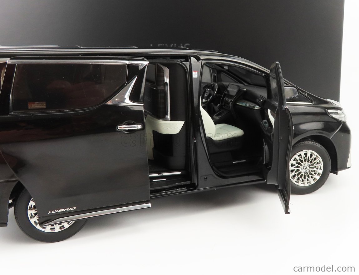KYOSHO 08963BK Scale 1/18 | LEXUS LM300h MINIVAN 2020 BLACK