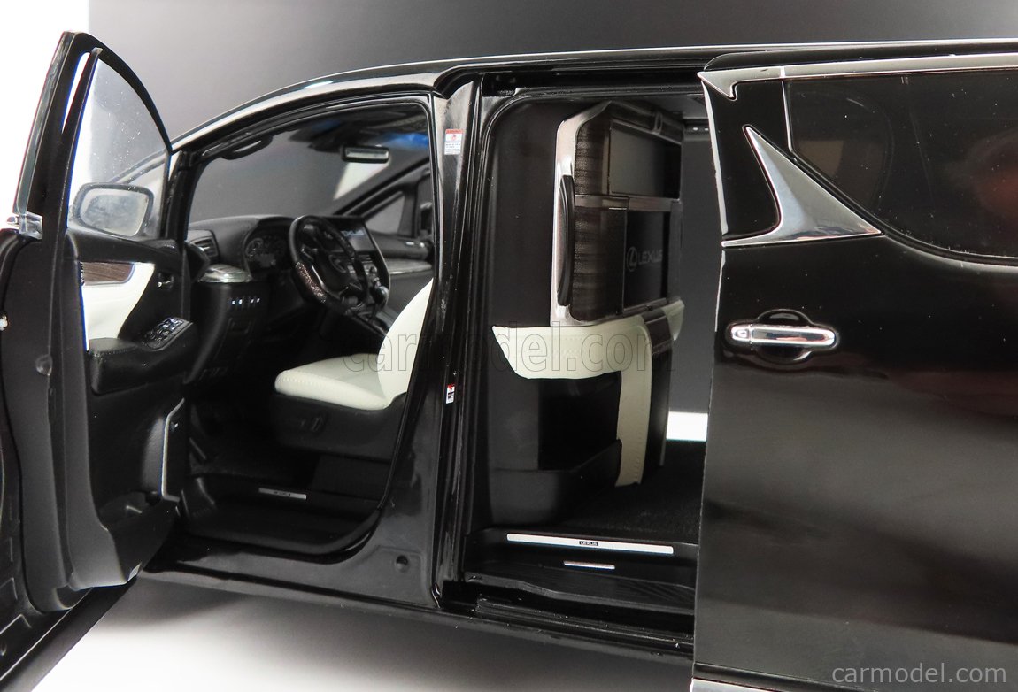 KYOSHO 08963BK Scale 1/18 | LEXUS LM300h MINIVAN 2020 BLACK