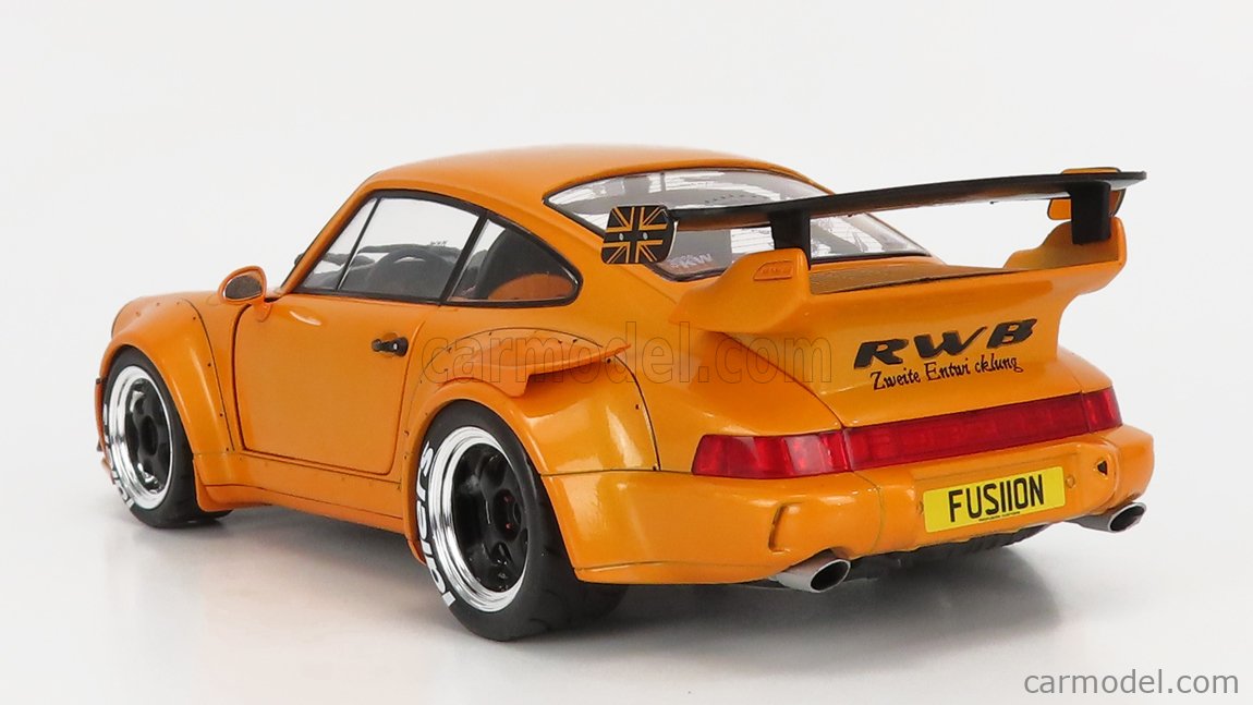 SOLIDO 1807501 Scale 1/18 | PORSCHE 911 964 RWB RAUH WELT 1992 ORANGE