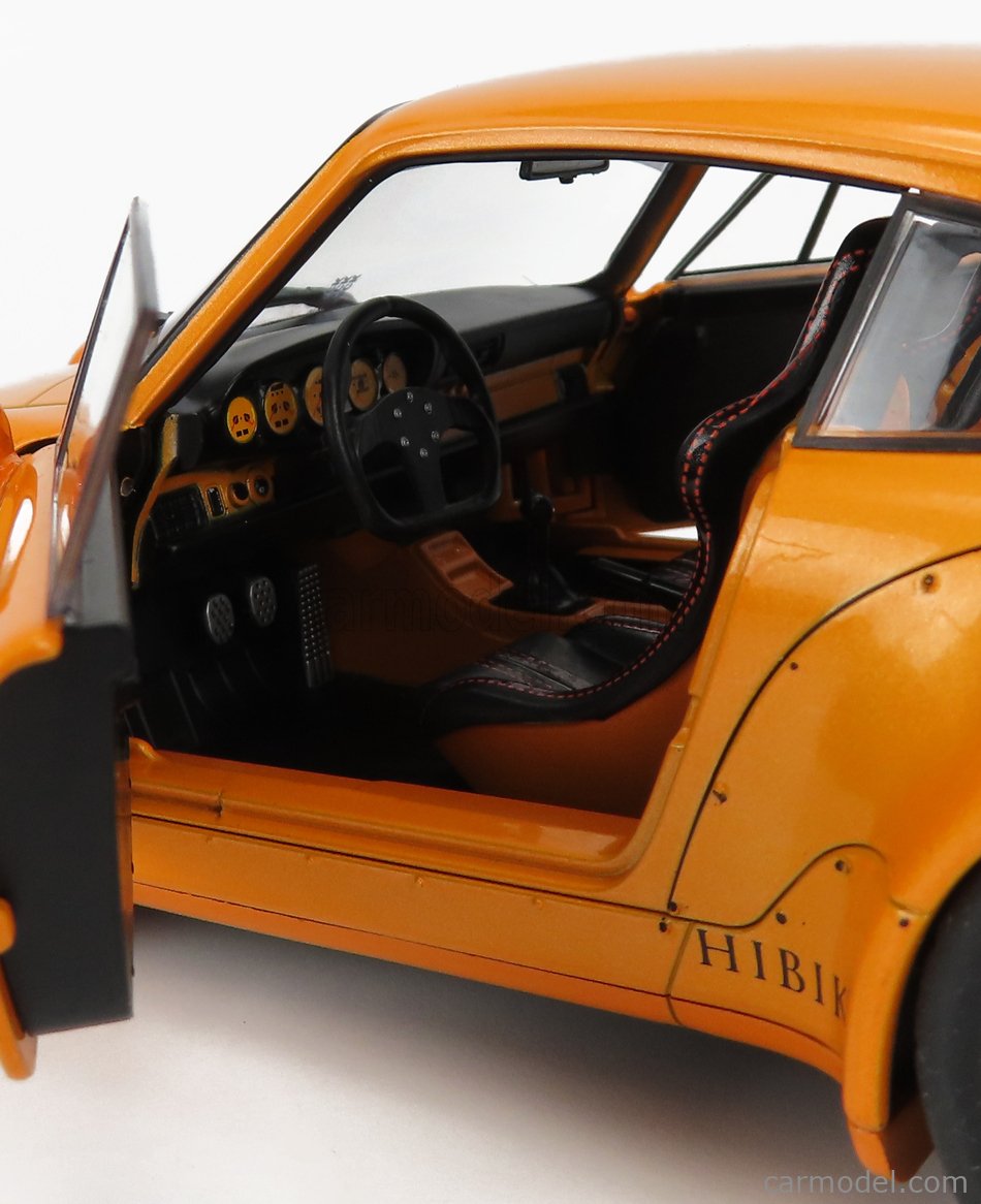 SOLIDO 1807501 Scale 1/18 | PORSCHE 911 964 RWB RAUH WELT 1992 ORANGE