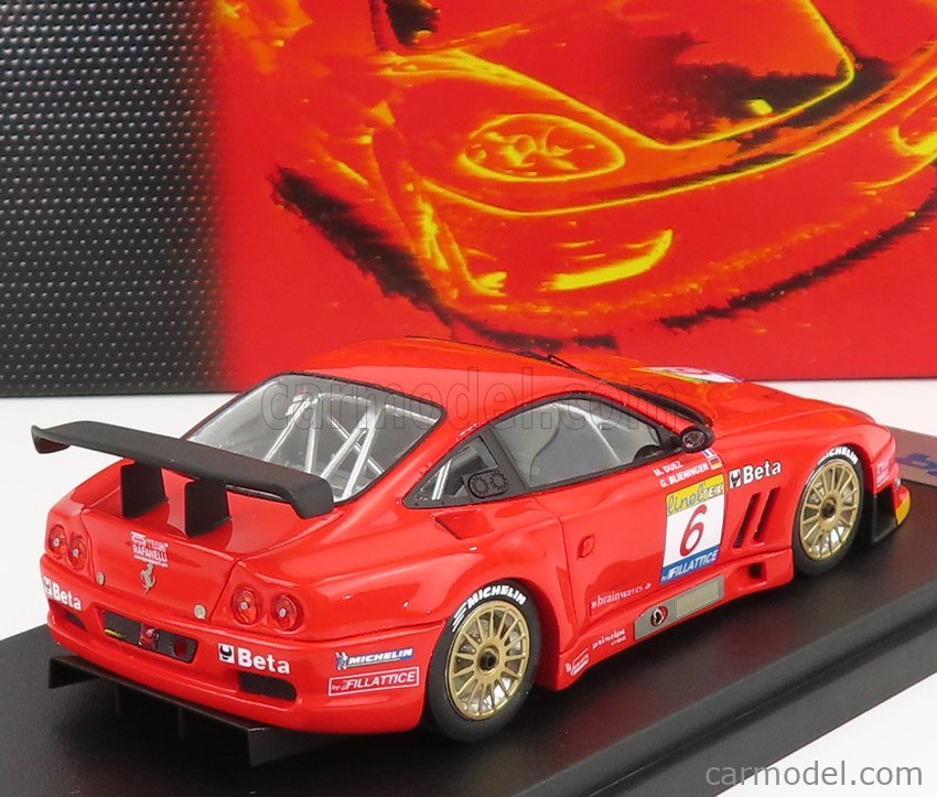 BBR-MODELS BG229 Scale 1/43 | FERRARI 550 MILLENNIO TEAM RAFANELLI N 6 ...