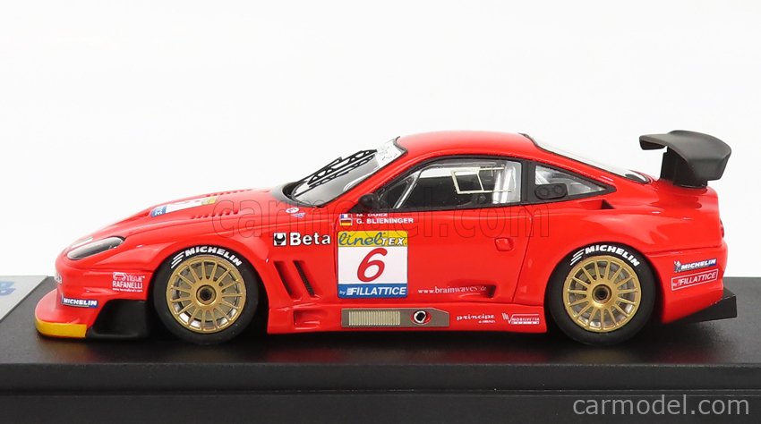 BBR-MODELS BG229 Scale 1/43 | FERRARI 550 MILLENNIO TEAM RAFANELLI N 6 ...