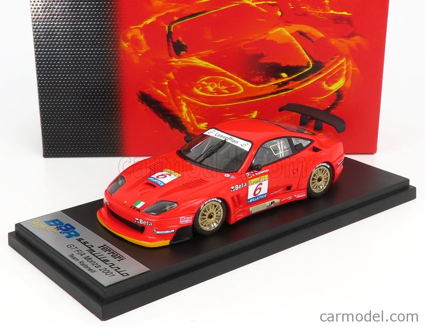 BBR-MODELS BG229 Scale 1/43 | FERRARI 550 MILLENNIO TEAM RAFANELLI N 6 ...