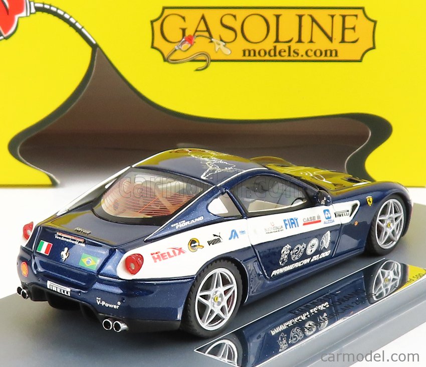 BBR-MODELS GAS10055 Scale 1/43 | FERRARI 599 GTB FIORANO PANAMERICANA ...