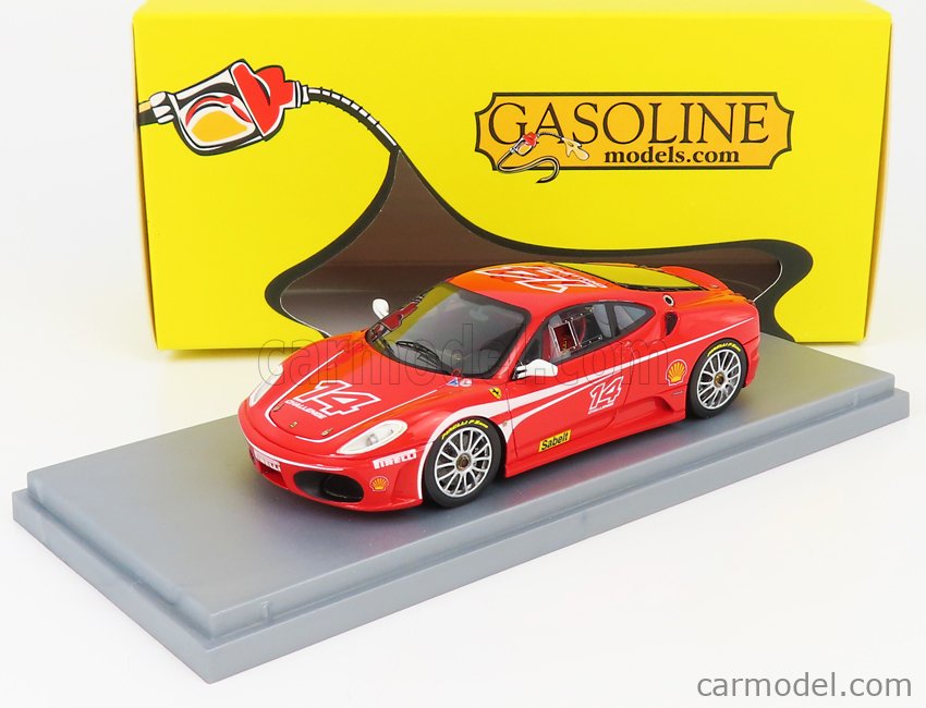BBR-MODELS GAS10017 Scale 1/43 | FERRARI F430 CHALLENGE N 14 FRANKFURT ...