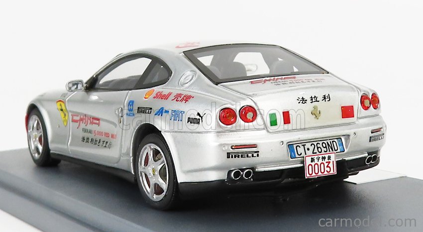 BBR-MODELS GAS10015 Масштаб 1/43 | FERRARI 612 SCAGLIETTI TOUR CHINA 15 ...