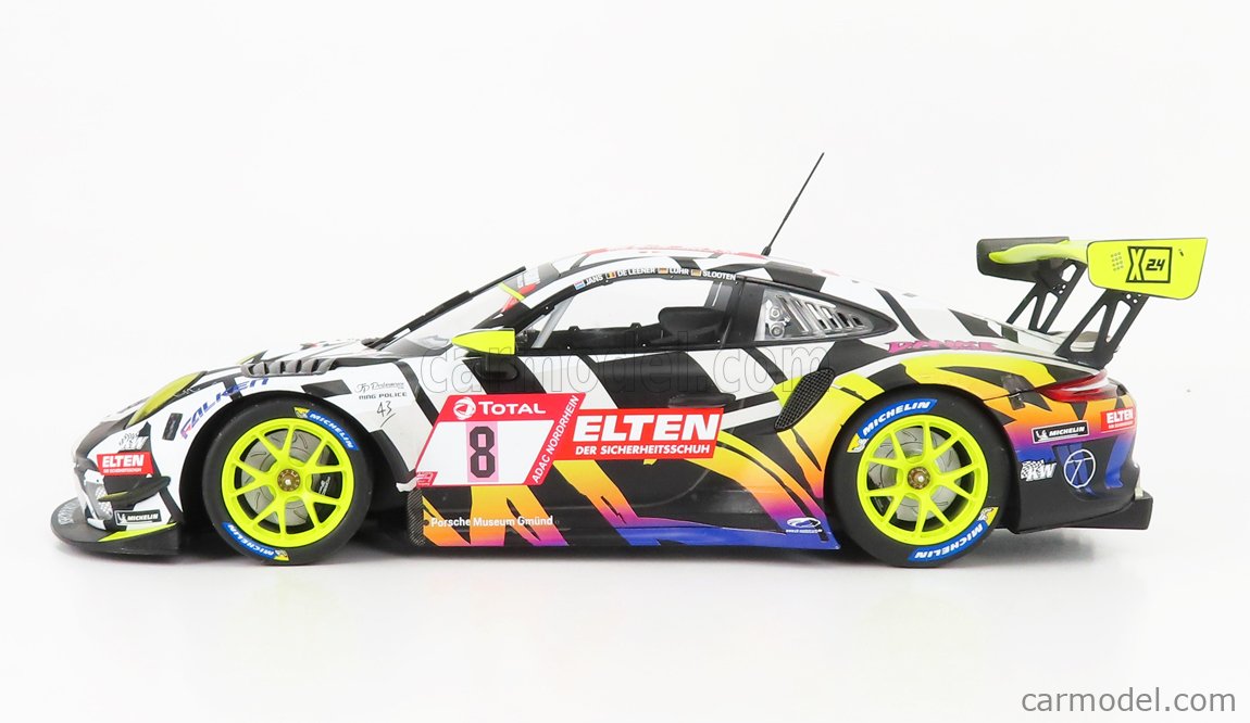 MINICHAMPS 153196098 Scale 1/18 | PORSCHE 911 991-2 GT3 R TEAM IRON ...