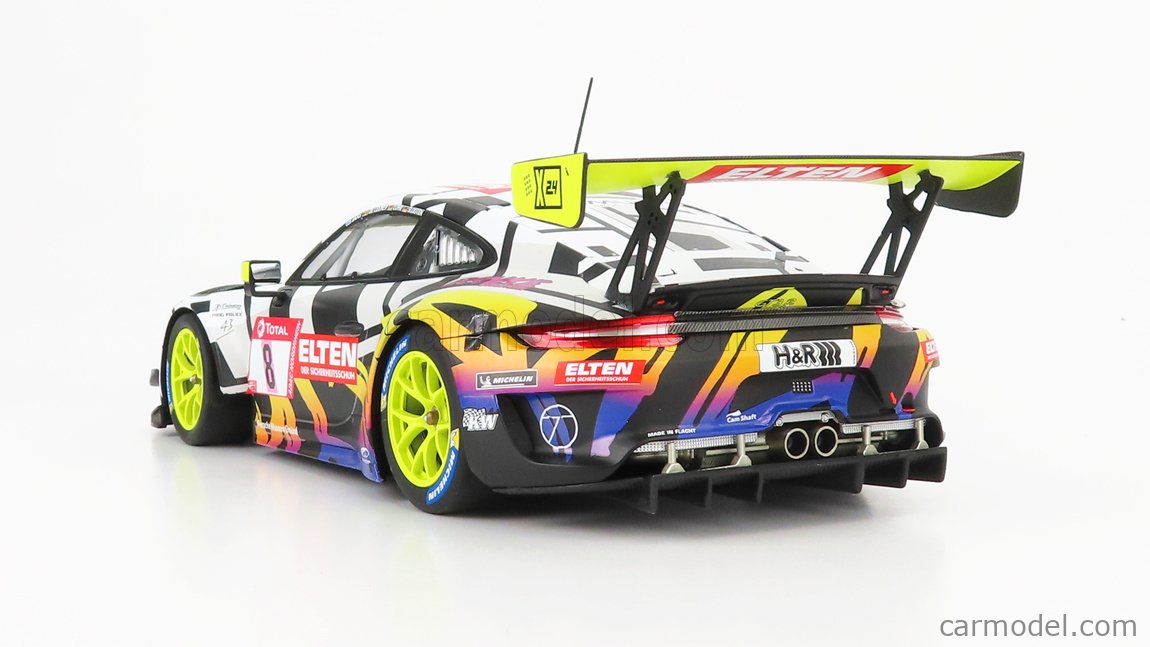 MINICHAMPS 153196098 Scale 1/18 | PORSCHE 911 991-2 GT3 R TEAM IRON ...