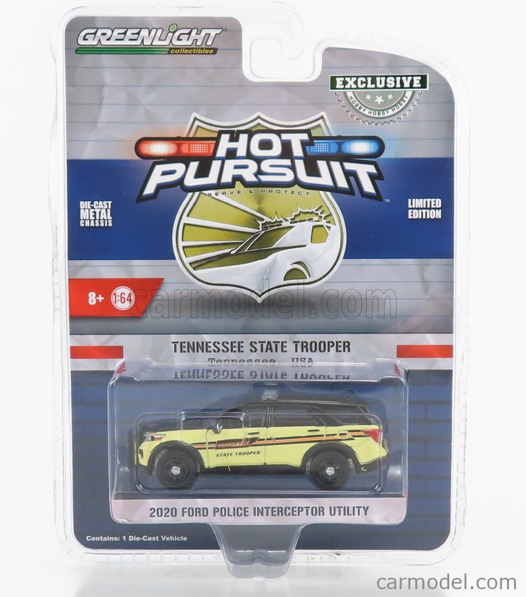 GREENLIGHT 30296 Scala 1/64 | FORD USA UTILITY INTERCEPTOR TENNESSEE ...