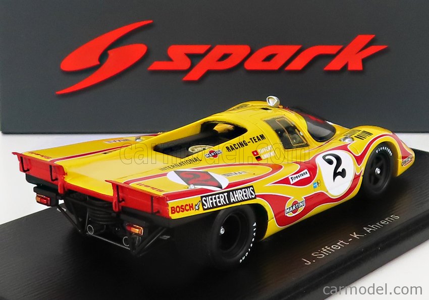 SPARK-MODEL S9980 Masstab: 1/43 | PORSCHE 917 4.5L N 2 2nd 9h KYALAMI ...