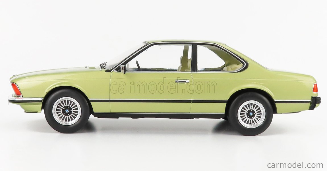 MCG MCG18163 Scala 1/18 | BMW 6-SERIES 630 CS (E24) COUPE 1976 LIGHT GREEN
