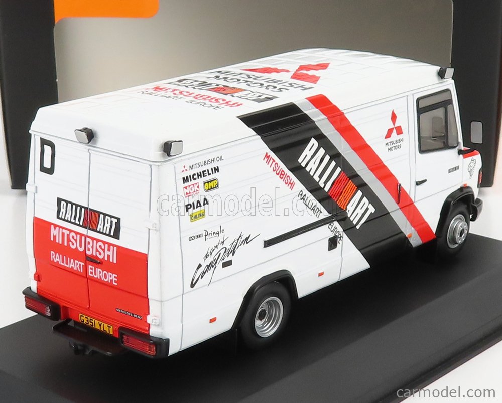 IXO-MODELS RAC345X Scale 1/43 | MERCEDES BENZ 814D VAN TEAM MITSUBISHI ...