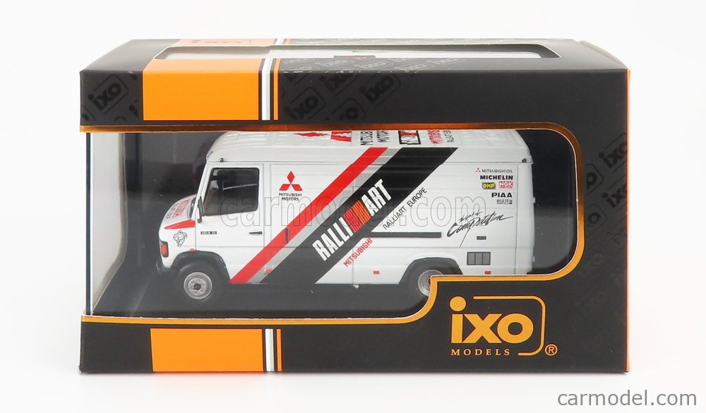 IXO-MODELS RAC345X Scale 1/43 | MERCEDES BENZ 814D VAN TEAM MITSUBISHI ...