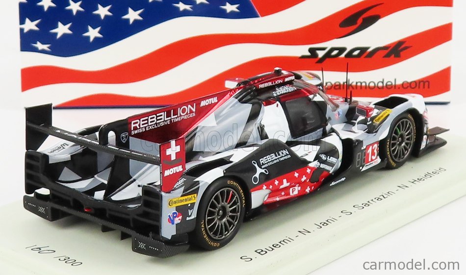 SPARK-MODEL US153 Scale 1/43 | ORECA 07 GIBSON 4.2L V8 TEAM REBELLION ...