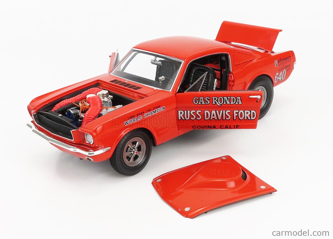 ACME-MODELS A1801840 Scale 1/18 | FORD USA MUSTANG COUPE A/FX GAS RONDA ...
