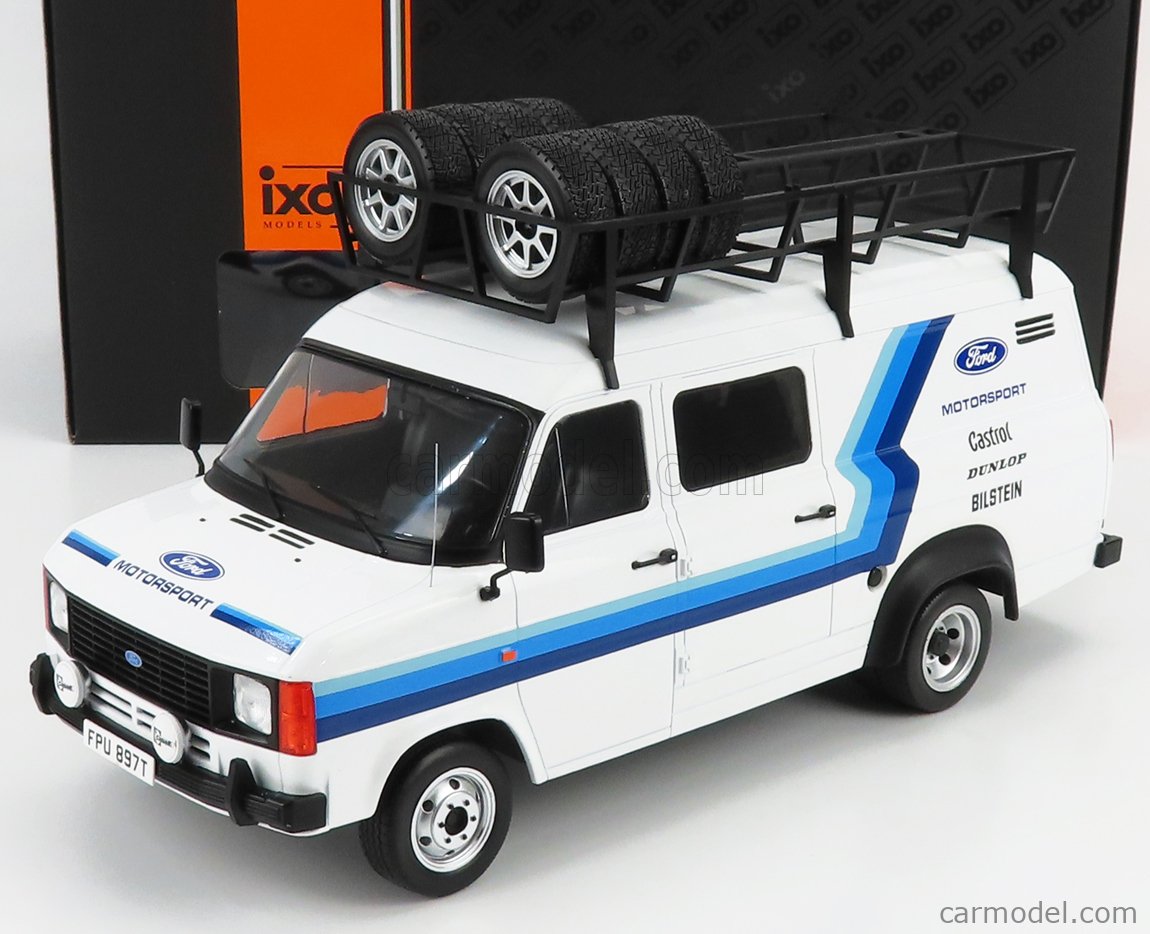 IXO-MODELS 18RMC073XE Escala 1/18 | FORD ENGLAND TRANSIT MKII VAN TEAM ...