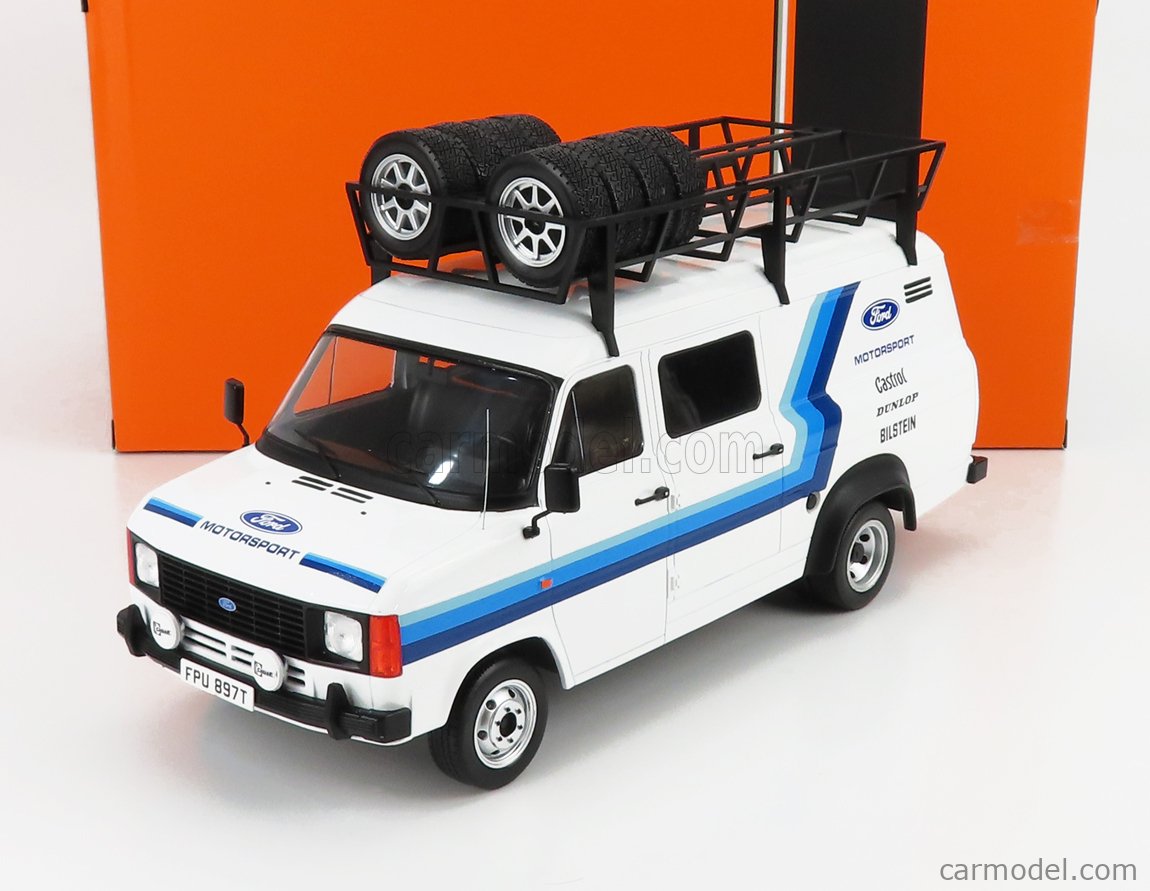 IXO-MODELS 18RMC073XE Scala 1/18 | FORD ENGLAND TRANSIT MKII VAN TEAM ...