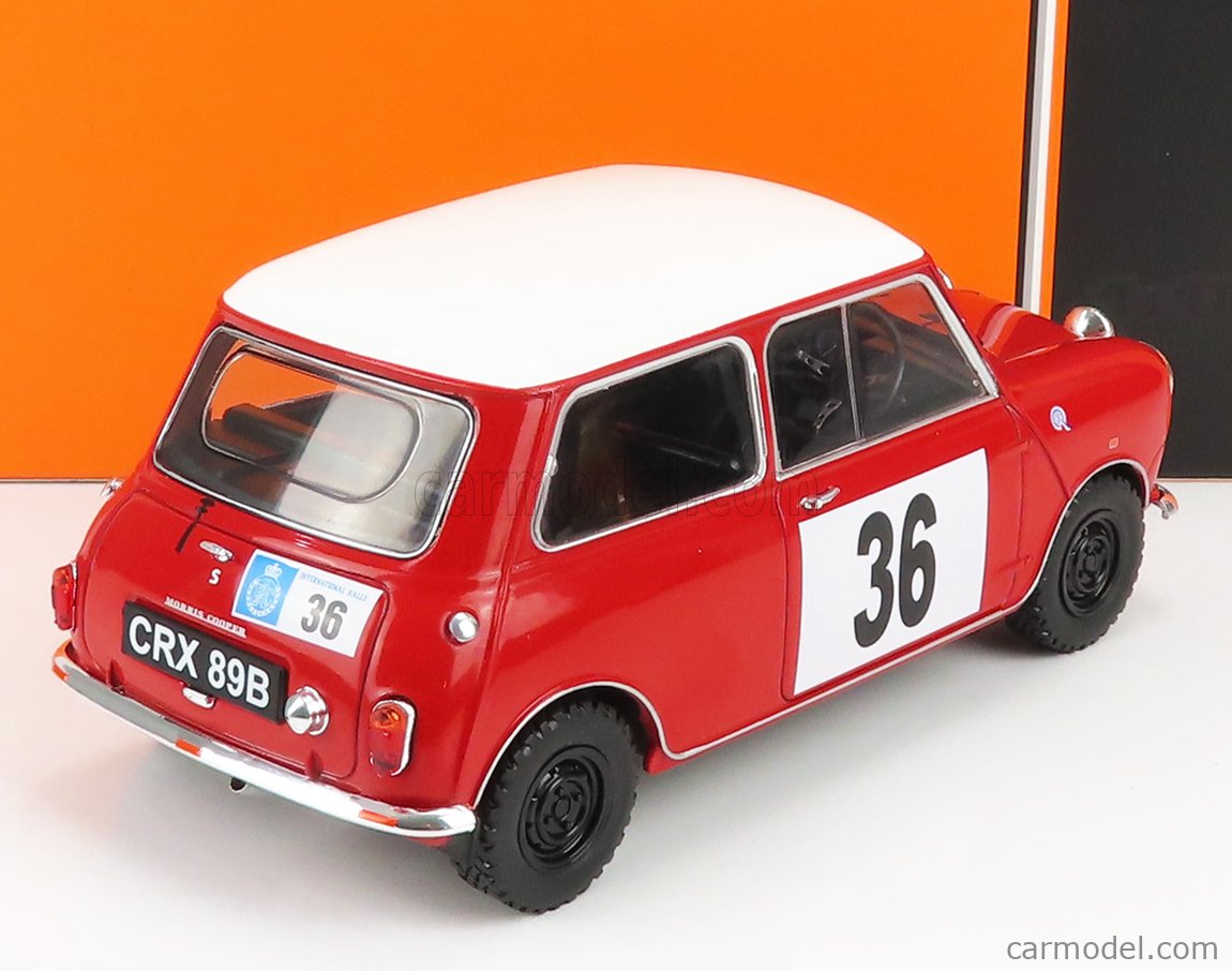IXO-MODELS 18RMC065C.20 Scale 1/18 | MINI COOPER S N 36 RALLY RAC ...