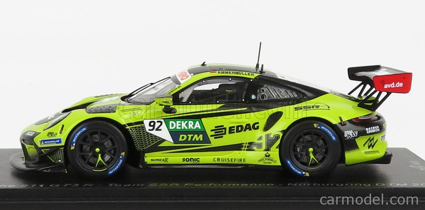 SPARK-MODEL SG806 Scale 1/43 | PORSCHE 911 991-2 TEAM SSR PERFORMANCE N ...