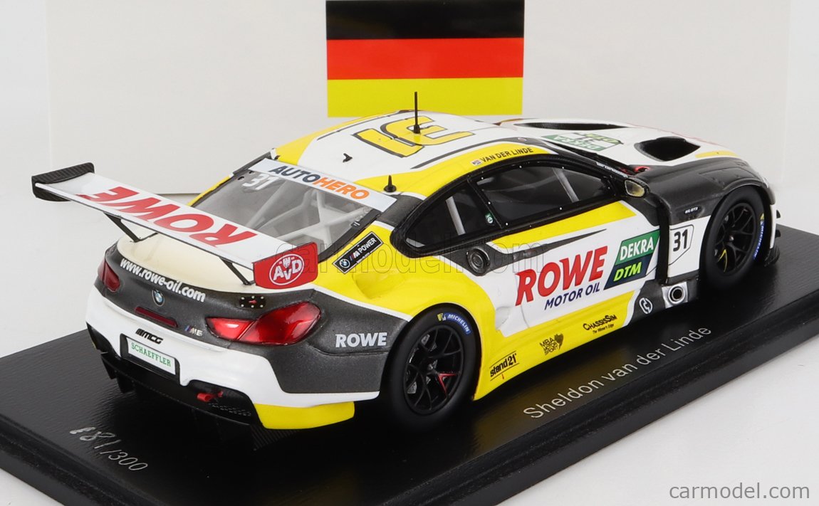 SPARK-MODEL SG801 Masstab: 1/43 | BMW 6-SERIES M6 GT3 TEAM ROWE RACING ...