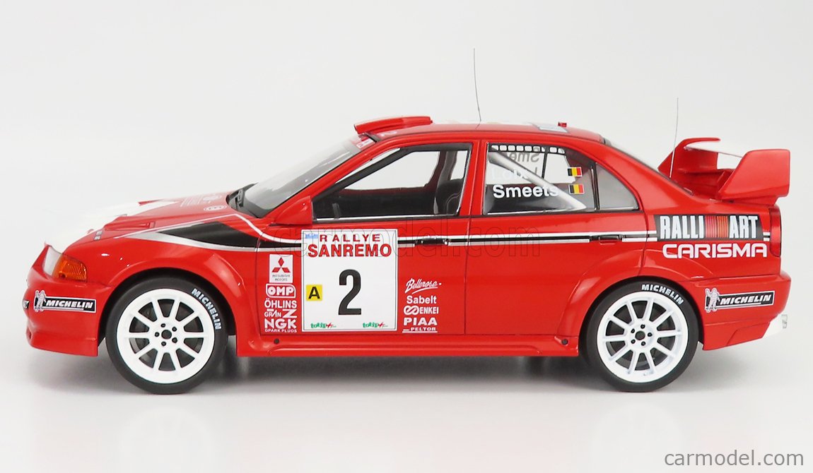 IXO-MODELS 18RMC074B.20 Scale 1/18 | MITSUBISHI CARISMA GT EVO VI N 2 ...