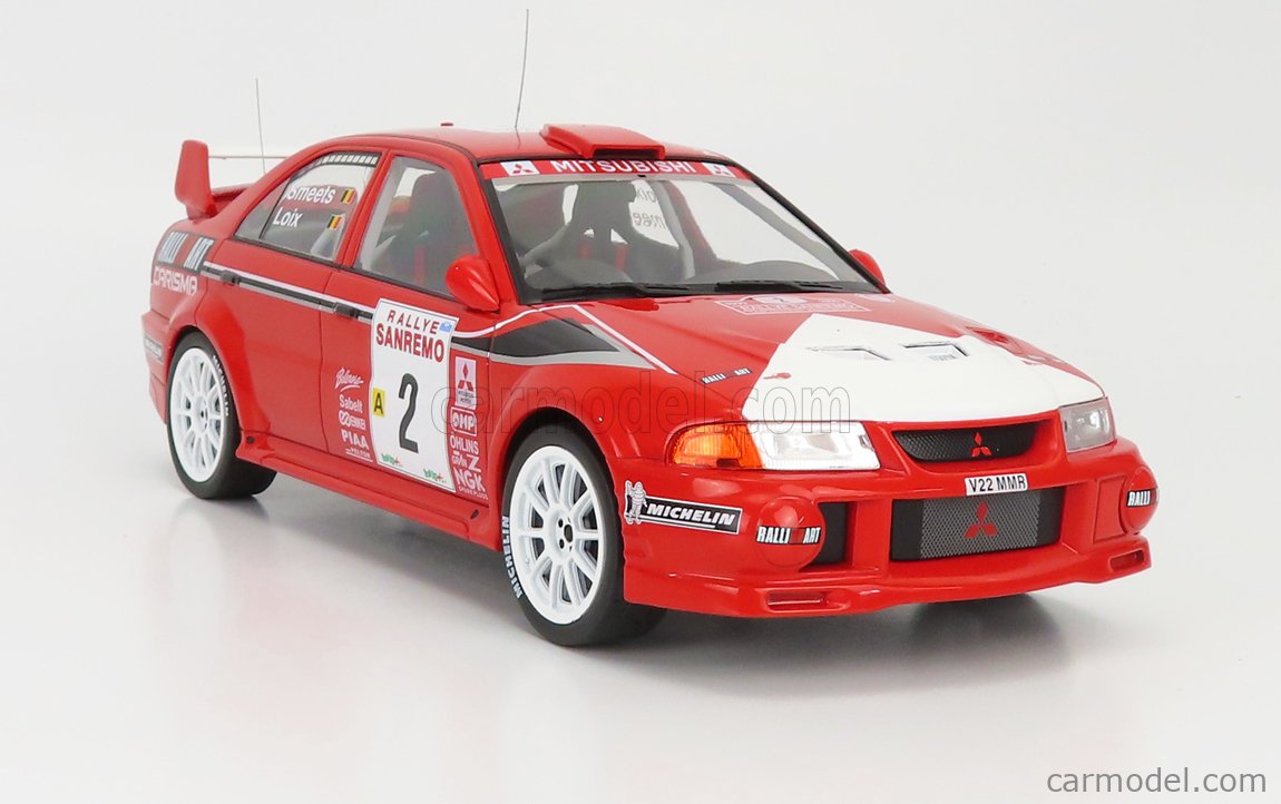 IXO-MODELS 18RMC074B.20 Scale 1/18 | MITSUBISHI CARISMA GT EVO VI N 2 ...