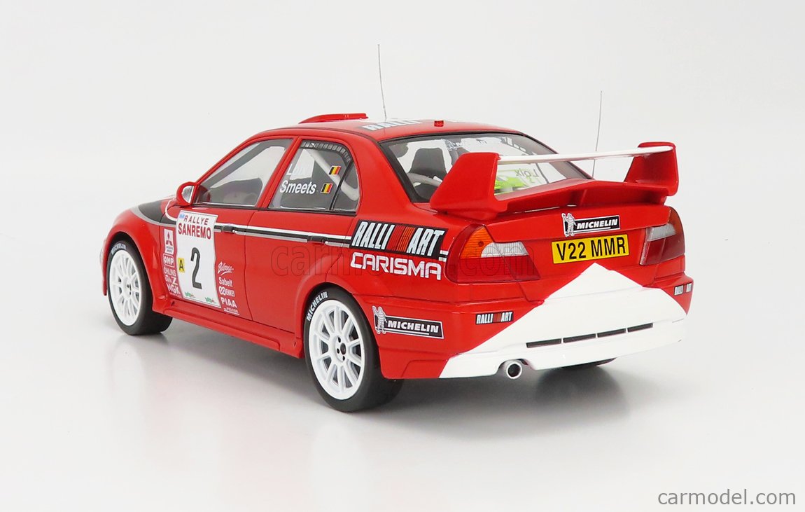 IXO-MODELS 18RMC074B.20 Scale 1/18 | MITSUBISHI CARISMA GT EVO VI N 2 ...