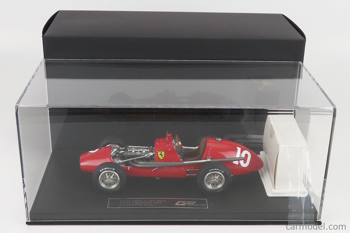 GP-REPLICAS GP081A Scale 1/18 | FERRARI F1 500 F2 SCUDERIA FERRARI N 10 WINNER ARGENTINA GP ...