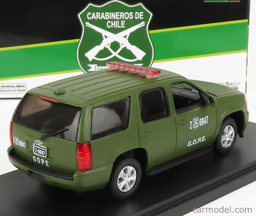 GREENLIGHT 86620 Scale 1/43 | CHEVROLET TAHOE POLICE GOPE POLICE ...