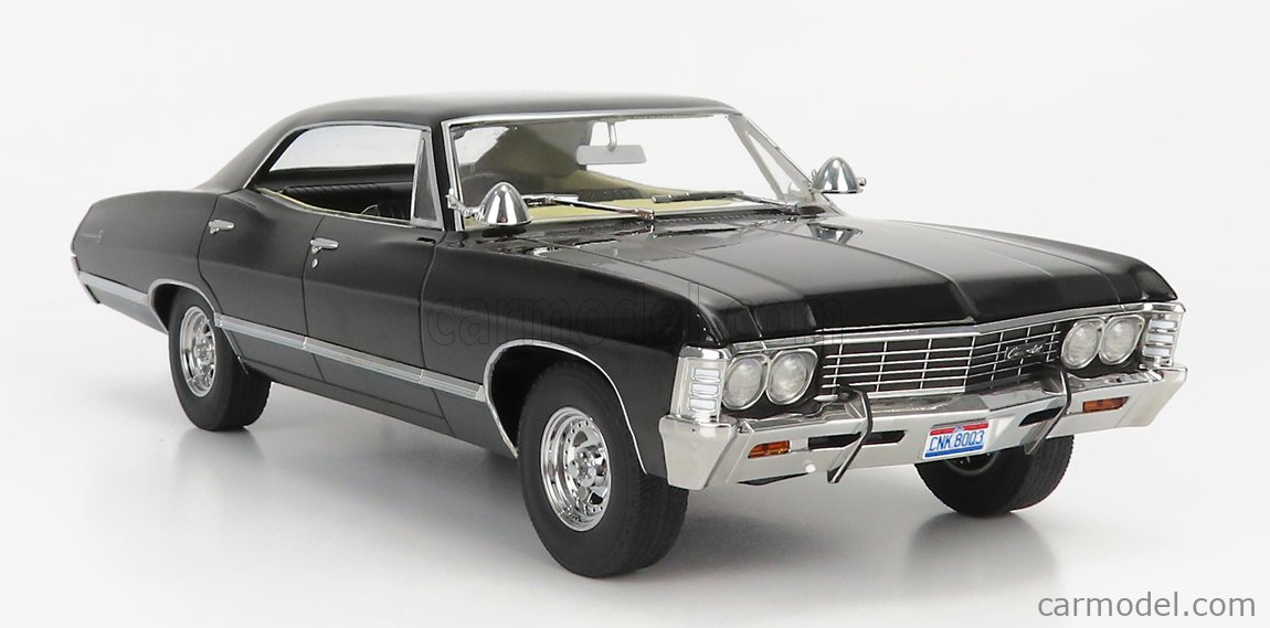 GREENLIGHT 19119 Scale 1/18 | CHEVROLET IMPALA SPORT COUPE 1967 BLACK