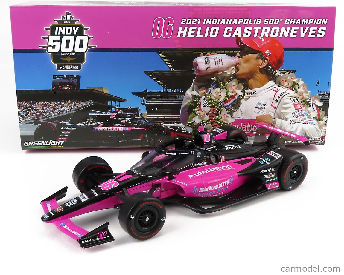 GREENLIGHT 11133 Scale 1/18 | HONDA TEAM AUTONATION N 6 WINNER ...