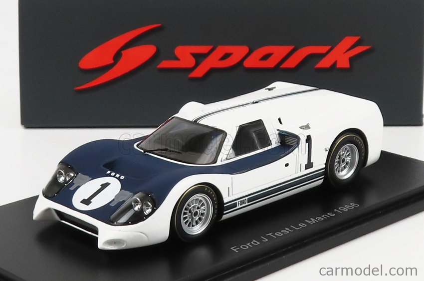 SPARK-MODEL S8084 Scale 1/43 | FORD USA GT J N 1 TEST 24h LE MANS 1966 ...
