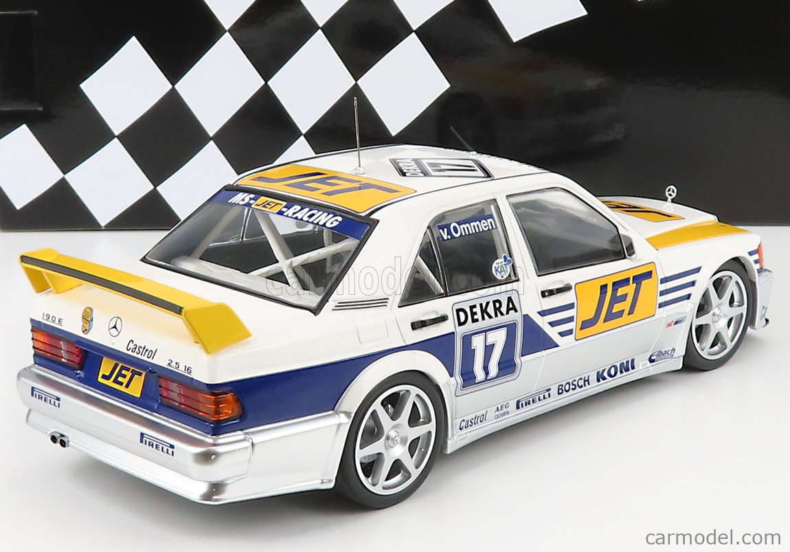 MINICHAMPS 155903617 Scale 1/18 | MERCEDES BENZ 190E 2.5 16 EVO II TEAM ...