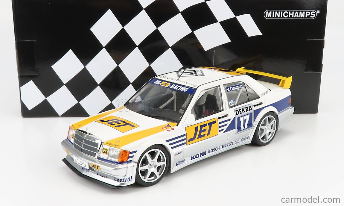 MINICHAMPS 155903617 Scale 1/18 | MERCEDES BENZ 190E 2.5 16 EVO II TEAM ...