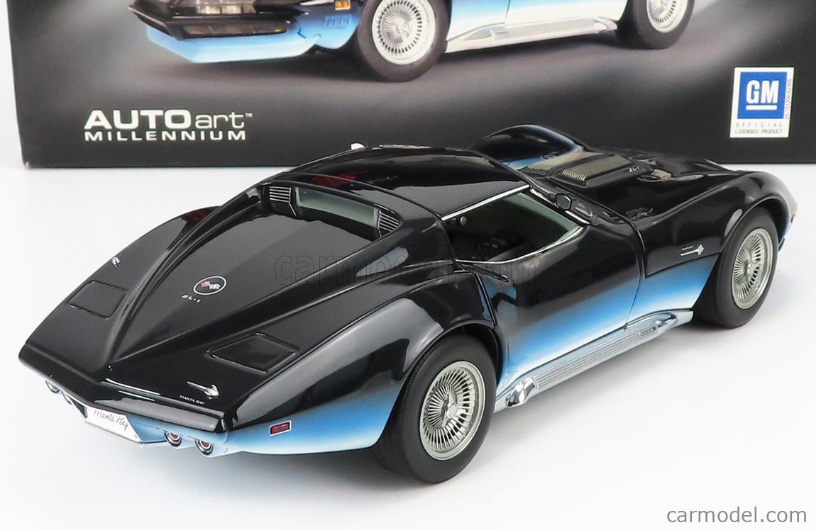 AUTOART 71041 Scale 1/18 | CHEVROLET MANTA RAY COUPE 1968 BLUE