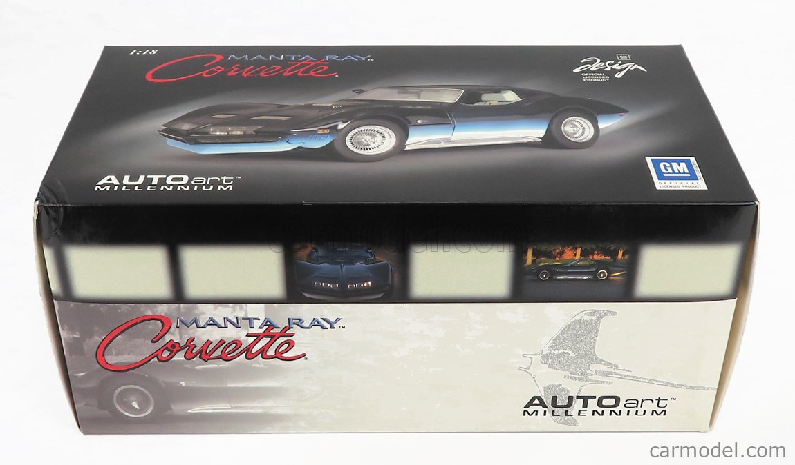AUTOART 71041 Scale 1/18 | CHEVROLET MANTA RAY COUPE 1968 BLUE