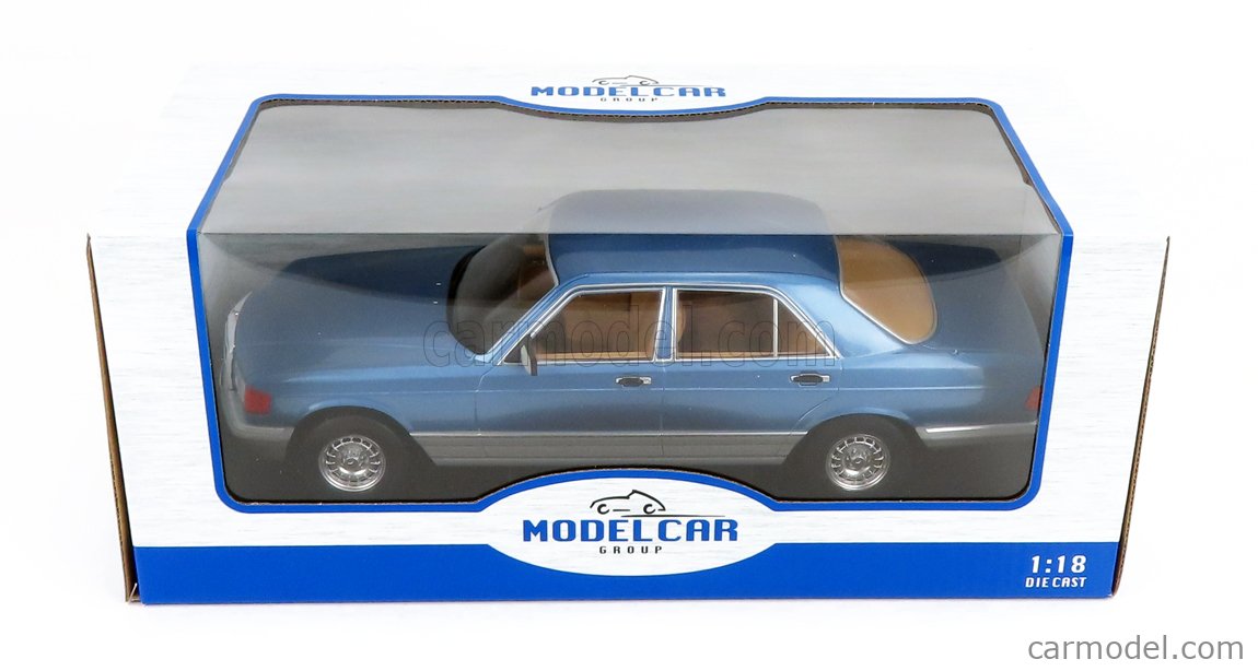 MCG MCG18186 Scale 1/18 | MERCEDES BENZ S-CLASS 500 SE (W126) 1979 ...