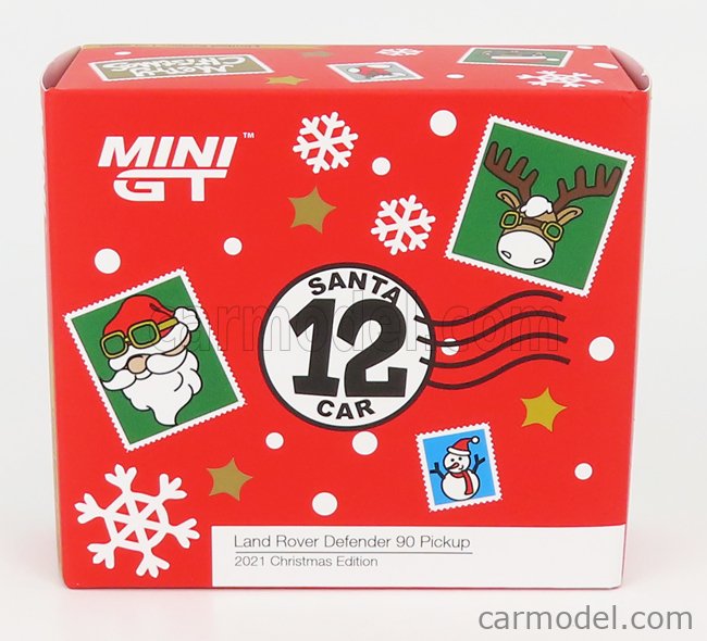MINI-GT MGT00320-R Scale 1/64 | LAND ROVER DEFENDER 90 PICK-UP OPEN ...