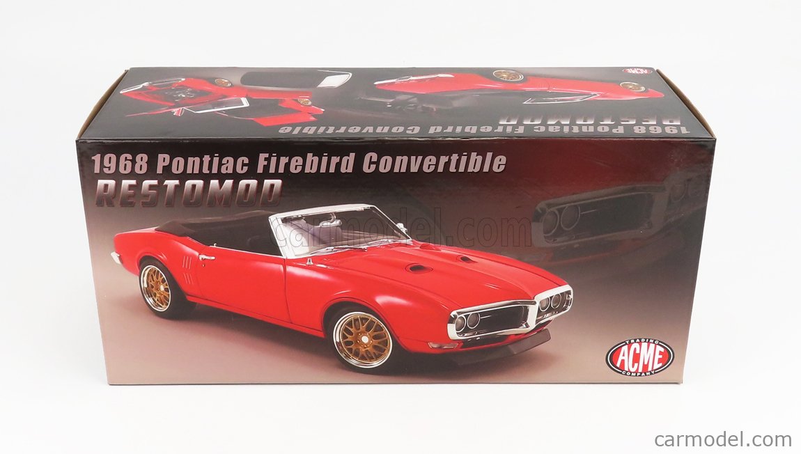 ACME-MODELS A1805214 Scale 1/18 | PONTIAC FIREBIRD CABRIOLET RESTOMOD ...
