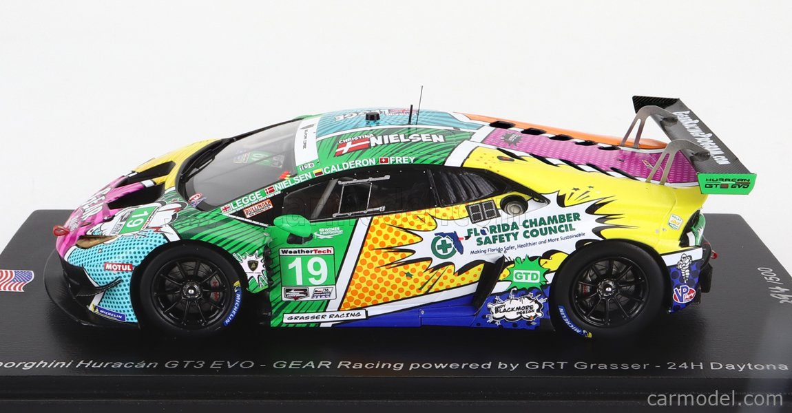SPARK-MODEL US134 Scale 1/43 | LAMBORGHINI HURACAN GT3 EVO TEAM GEAR ...