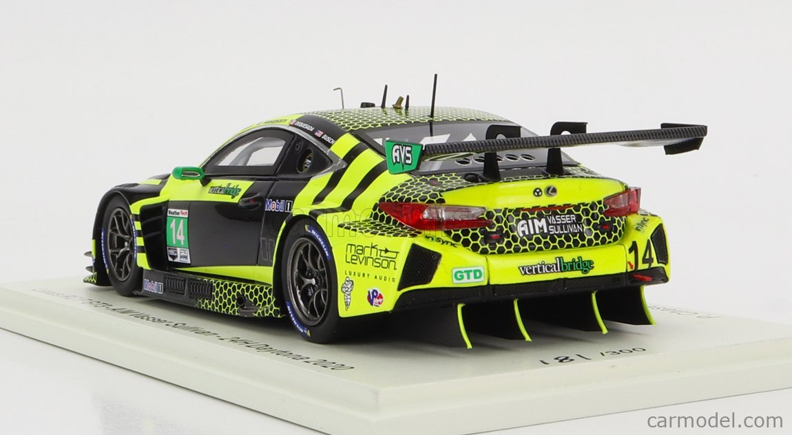 SPARK-MODEL US129 Scala 1/43 | LEXUS RC F GT3 TEAM AIM VASSER SULLIVAN ...