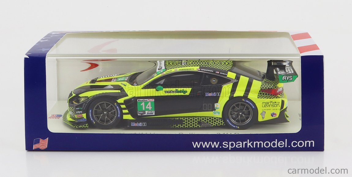 SPARK-MODEL US129 Scale 1/43 | LEXUS RC F GT3 TEAM AIM VASSER SULLIVAN ...