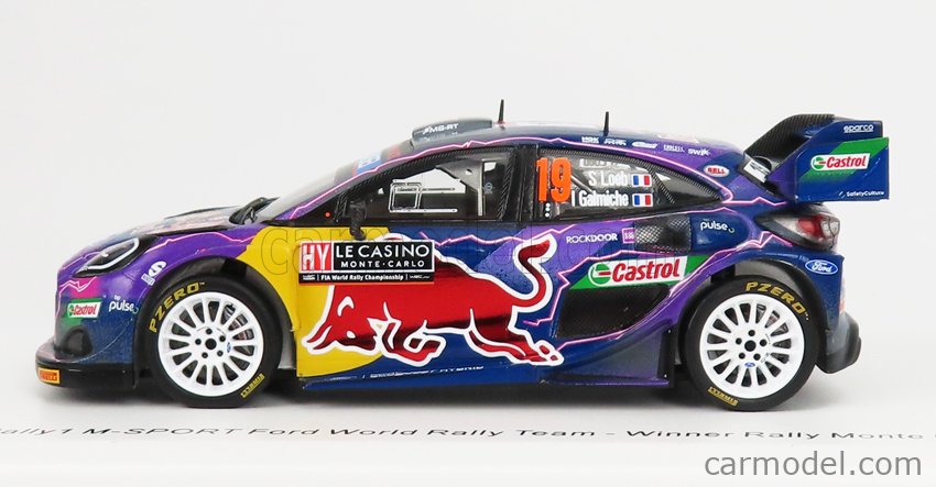 SPARK-MODEL S6697 Scala 1/43 | FORD ENGLAND PUMA RALLY1 RED BULL TEAM ...
