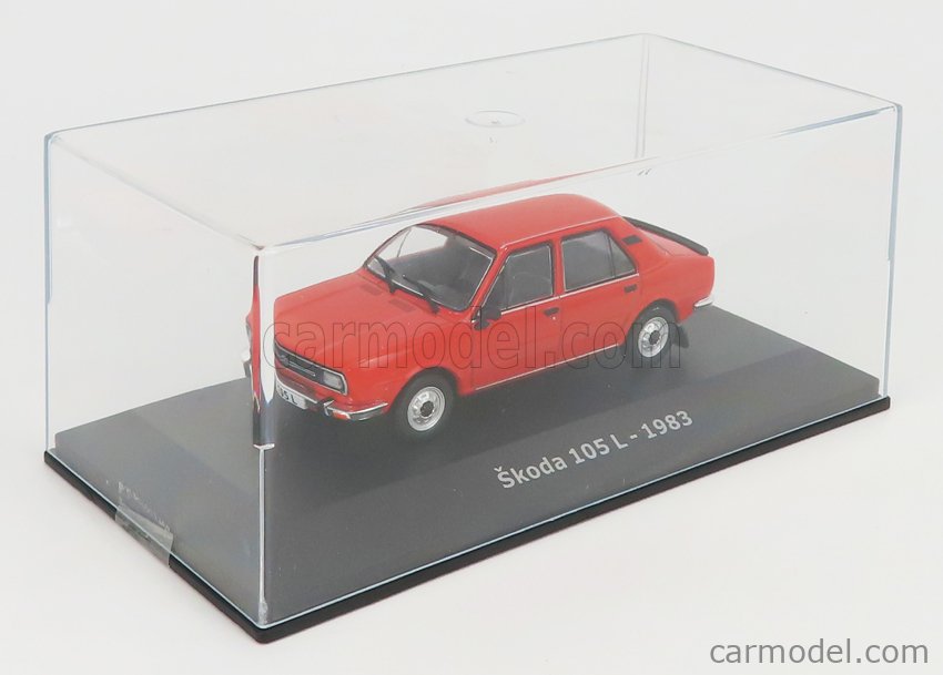 EDICOLA ABADD134 Scale 1/43 | SKODA 105L 1983 - CON VETRINA - WITH ...