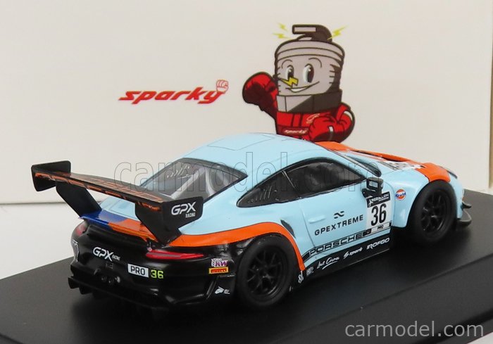 SPARK-MODEL Y203 Scale 1/64 | PORSCHE 911 991-2 GT3 R TEAM GPX RACING N ...
