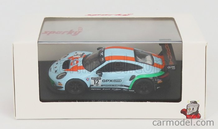 SPARK-MODEL Y202 Scale 1/64 | PORSCHE 911 991-2 GT3 R TEAM GPX RACING N ...