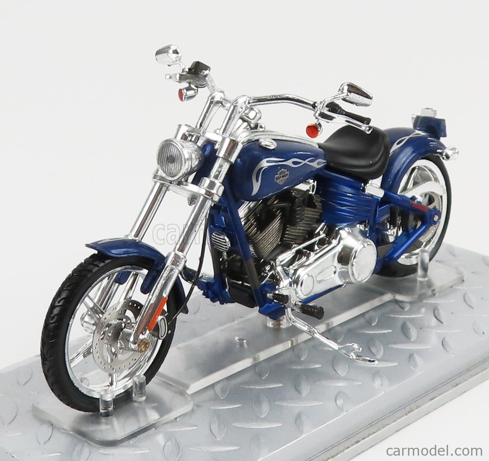 EDICOLA HADAPRCOLL050 Scale 1/24 | HARLEY DAVIDSON FXCWC ROCKER C 2008 BLUE
