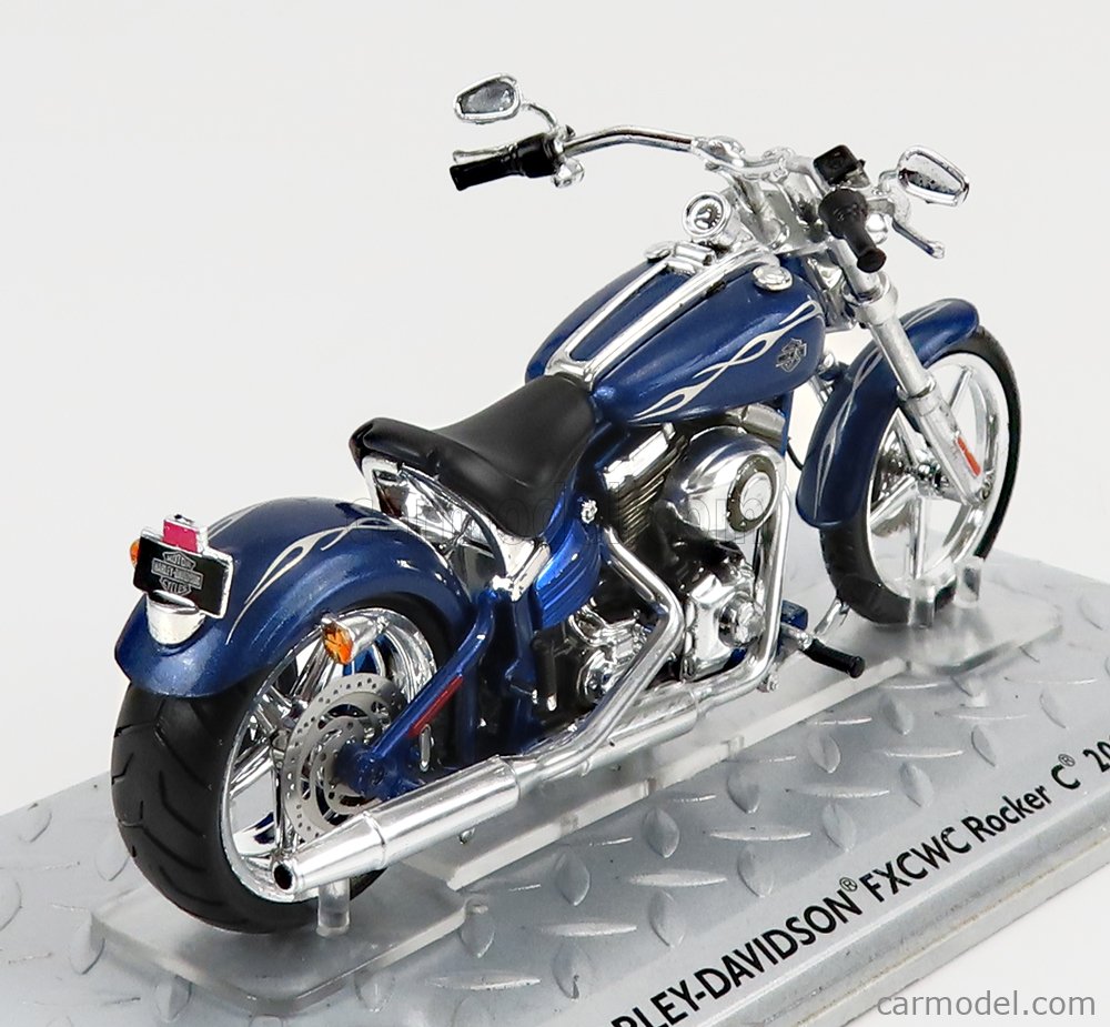 EDICOLA HADAPRCOLL050 Scale 1/24 | HARLEY DAVIDSON FXCWC ROCKER C 2008 BLUE