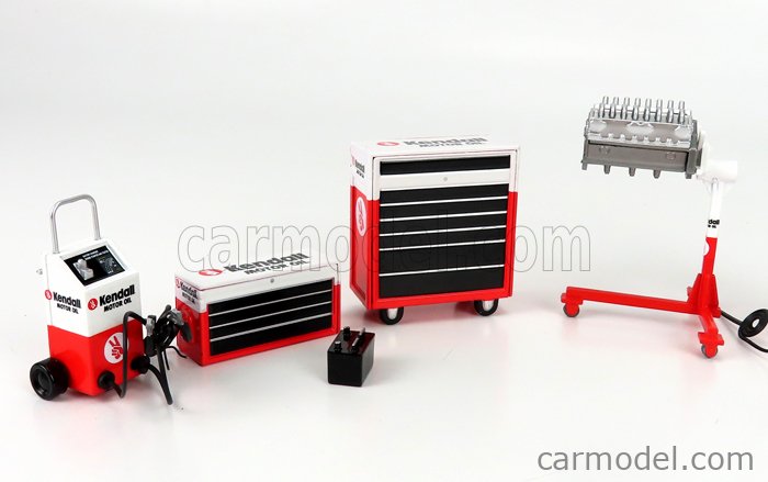 GMP 18962 Scale 1/18 | ACCESSORIES SET OFFICINA GARAGE TOOL SET KENDALL ...